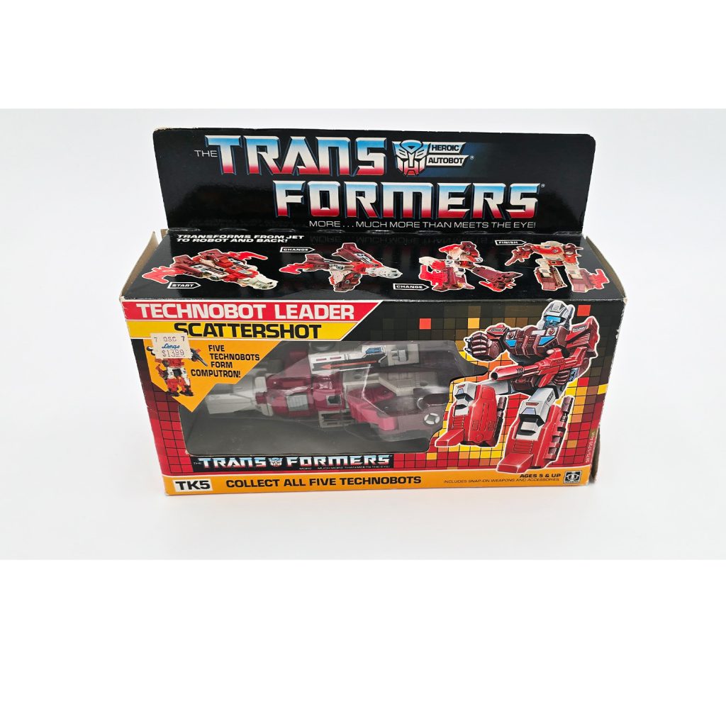 Scattershot MIB Complete with Unused Sticker Sheet - Buy Transformers