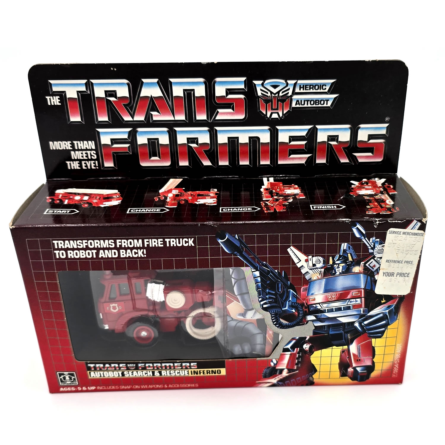 Inferno MISB! Grade It! - Buy Transformers