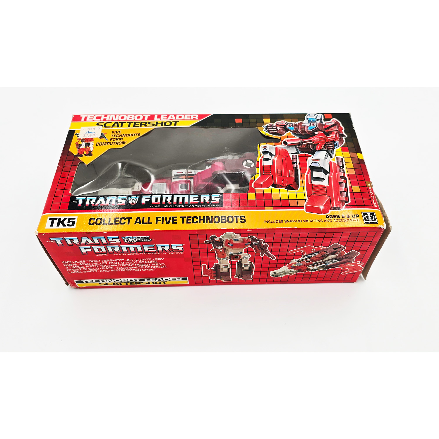 Scattershot MIB Complete with Unused Sticker Sheet - Buy Transformers