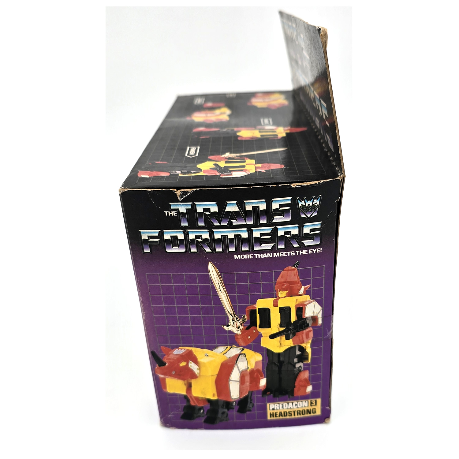 Predacon Headstrong with figure still sealed on the card! Also with ...