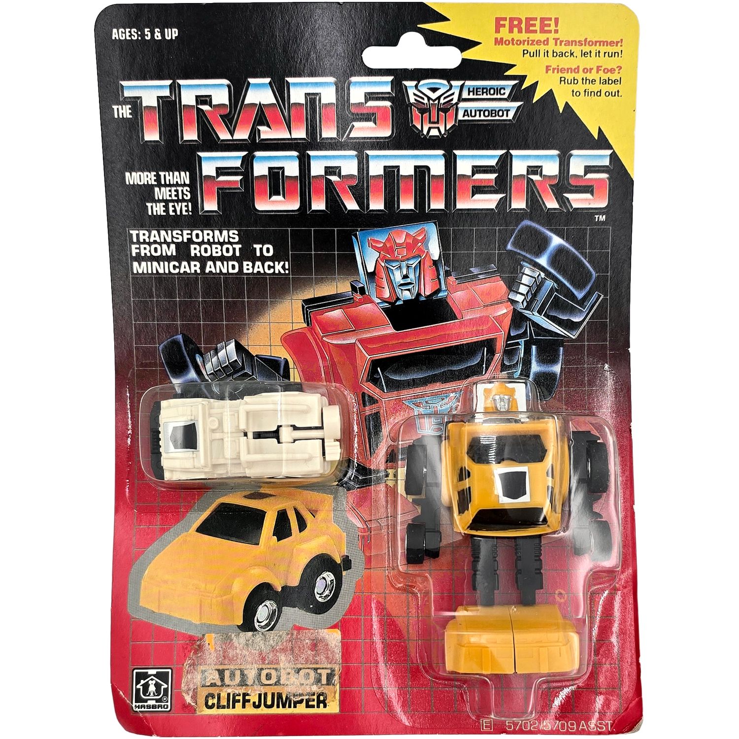 Cliffjumper Motorized Yellow Variant MOSC - Buy Transformers