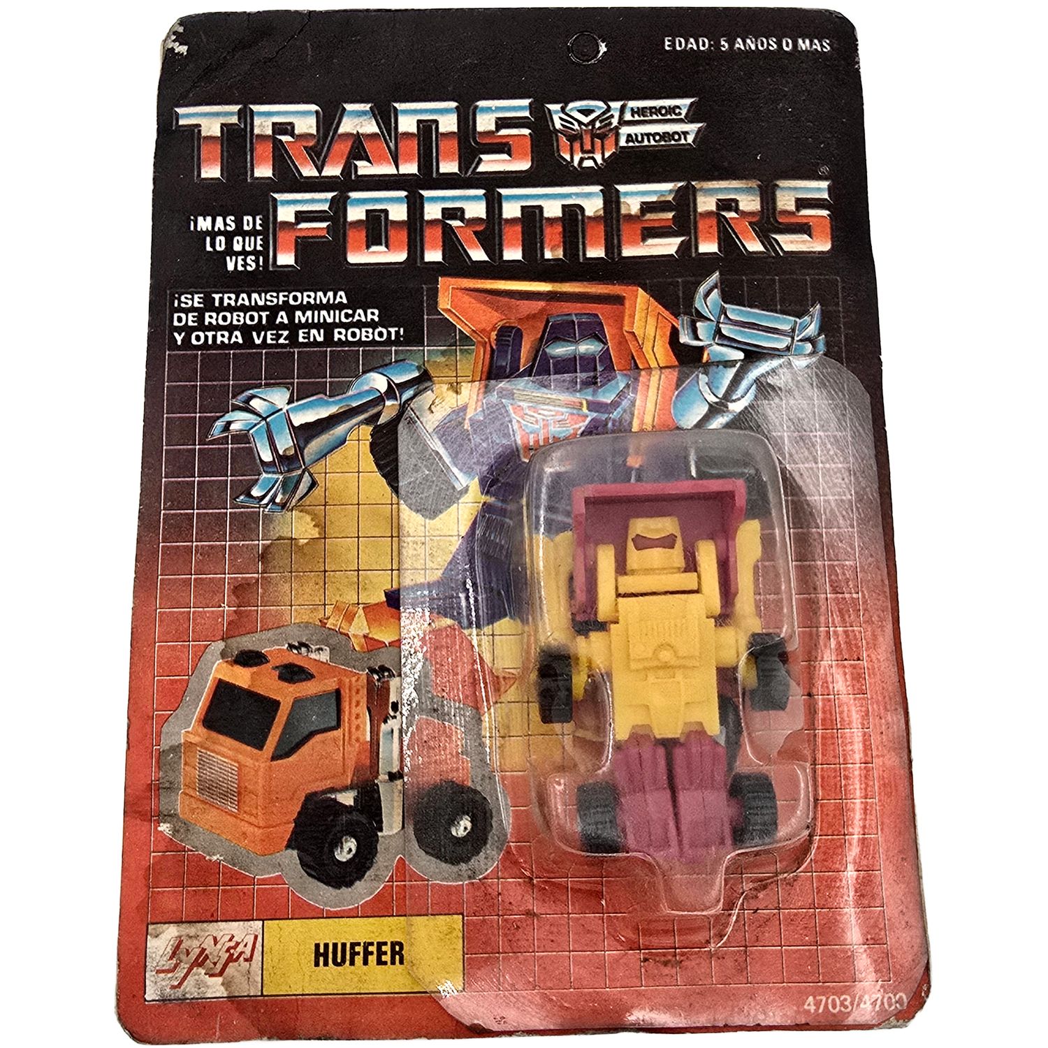 G1 Lynsa Huffer (Red variant) MOSC. Peru Release Rare! - Buy Transformers