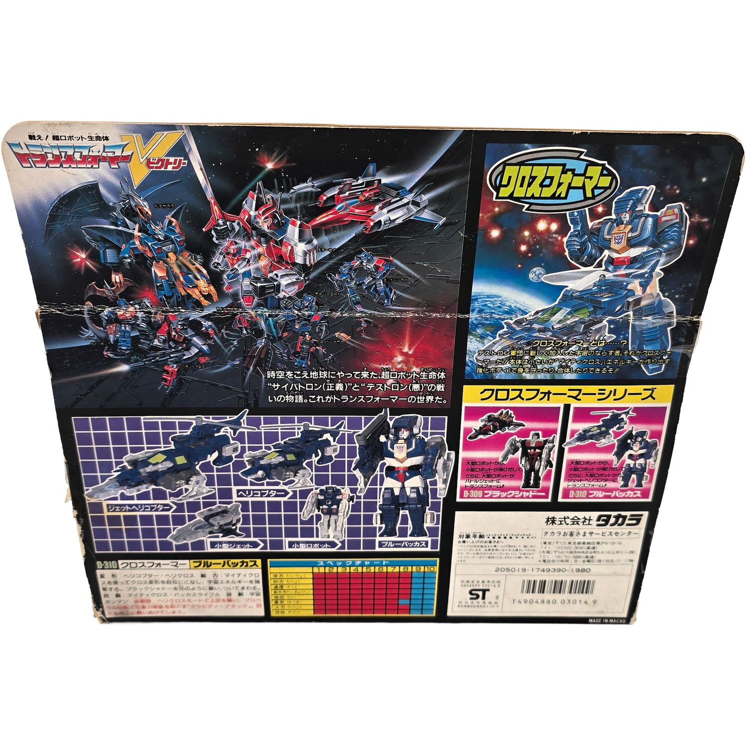 G1 Blue Bacchus MIB! Japanese Eclusive from the Victory Series. Rare ...