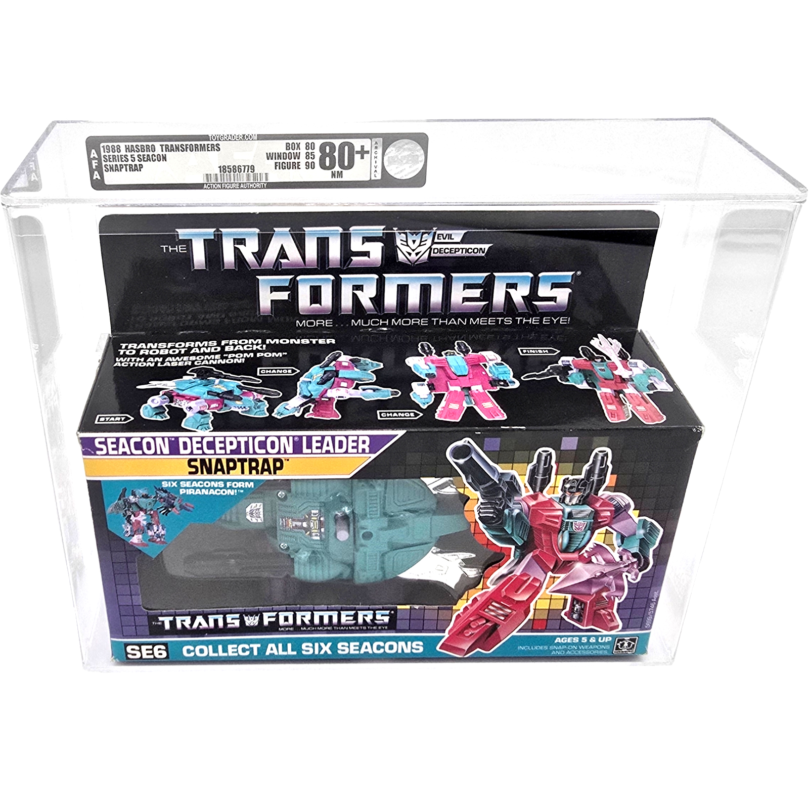 Snaptrap AFA80+ – Seacons Leader! - Buy Transformers